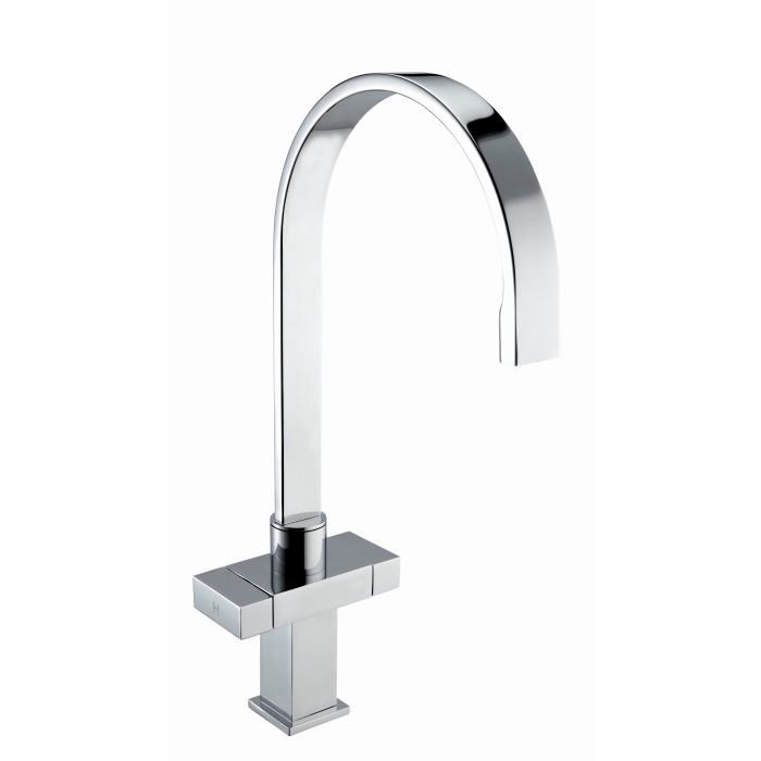 Deva By Methven Brixton Contemporary Sink Mixer Kitchen Tap with Flat ...
