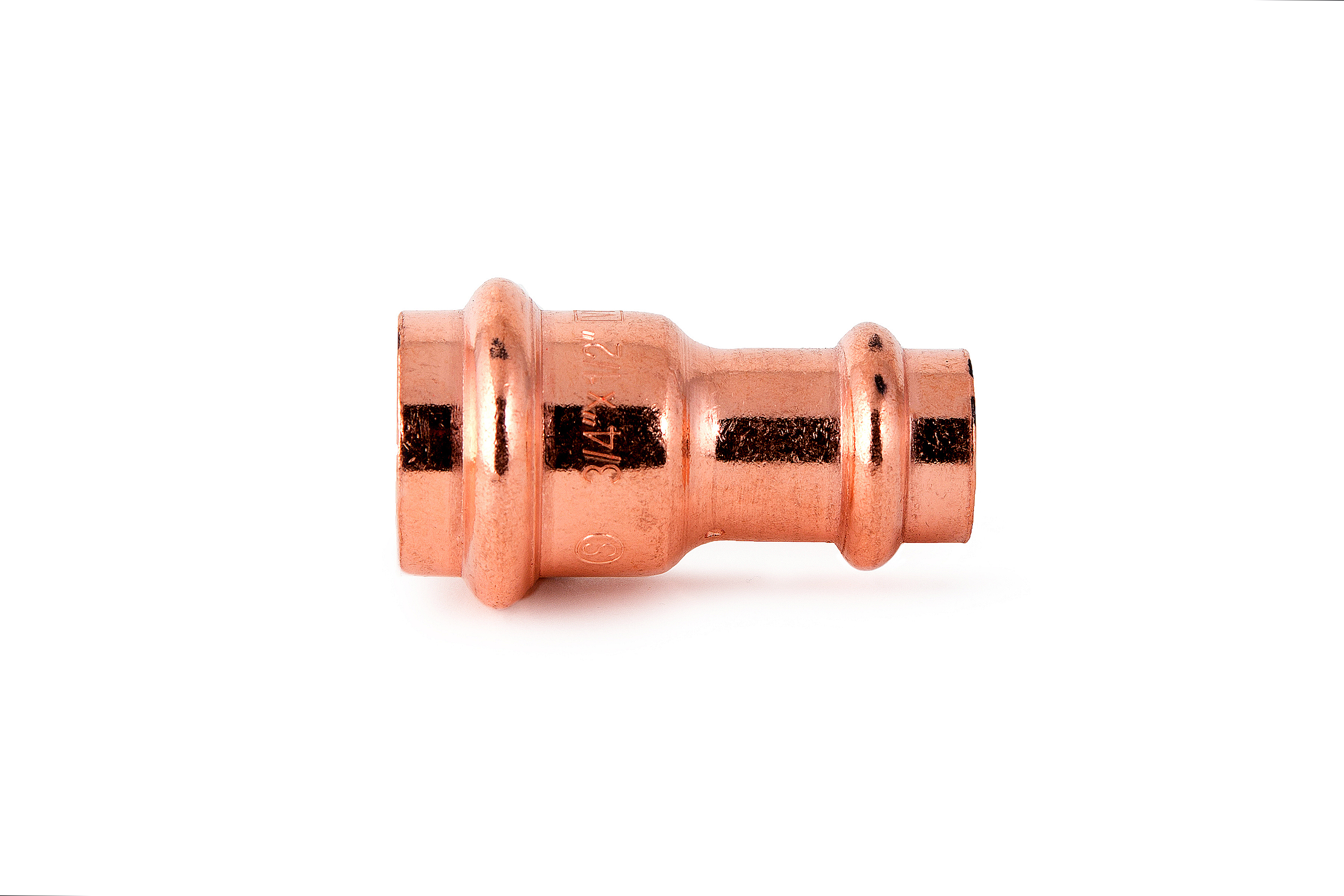Instantor Copper Press Reducing Coupler 1 x 3/4"