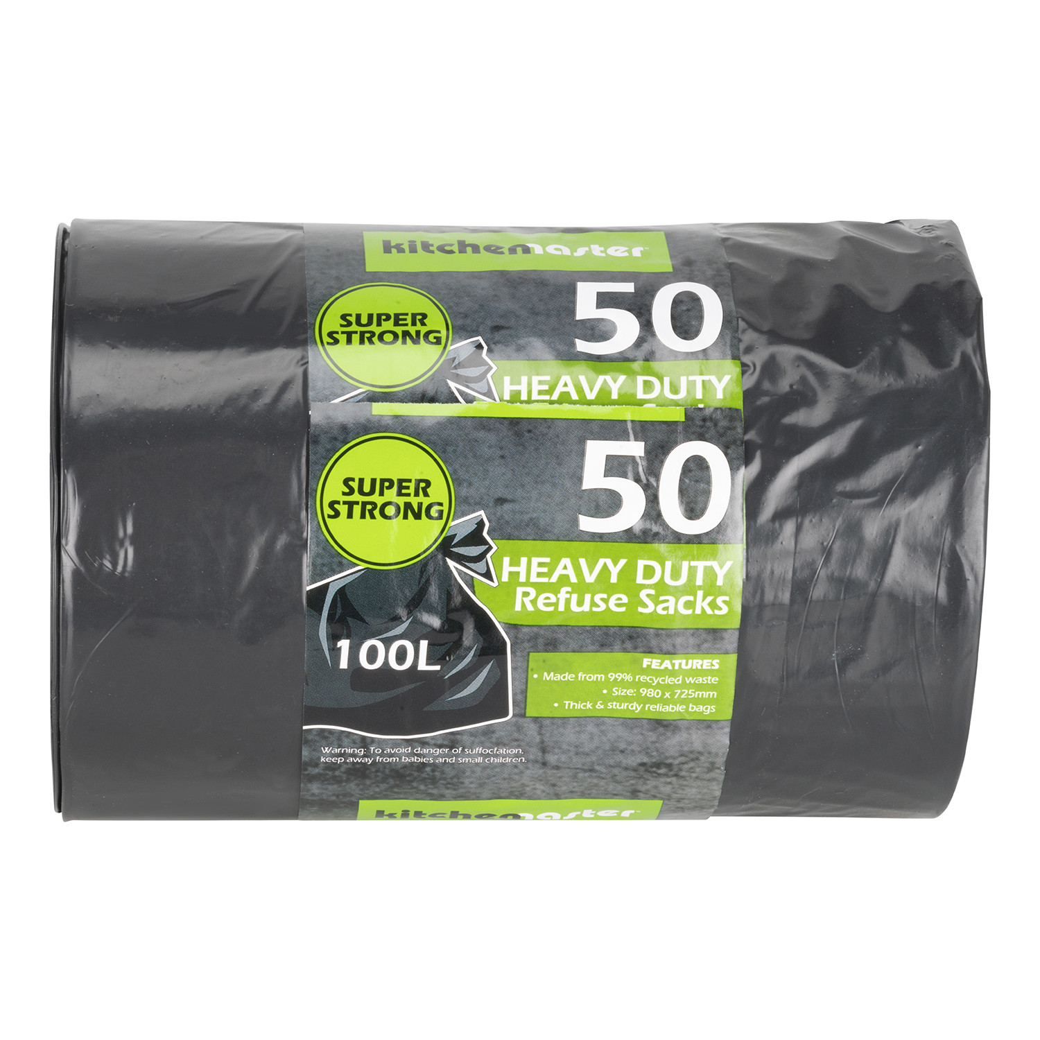 Rainbow Heavy Duty Refuse Sack ( 2 Rolls x 25 )