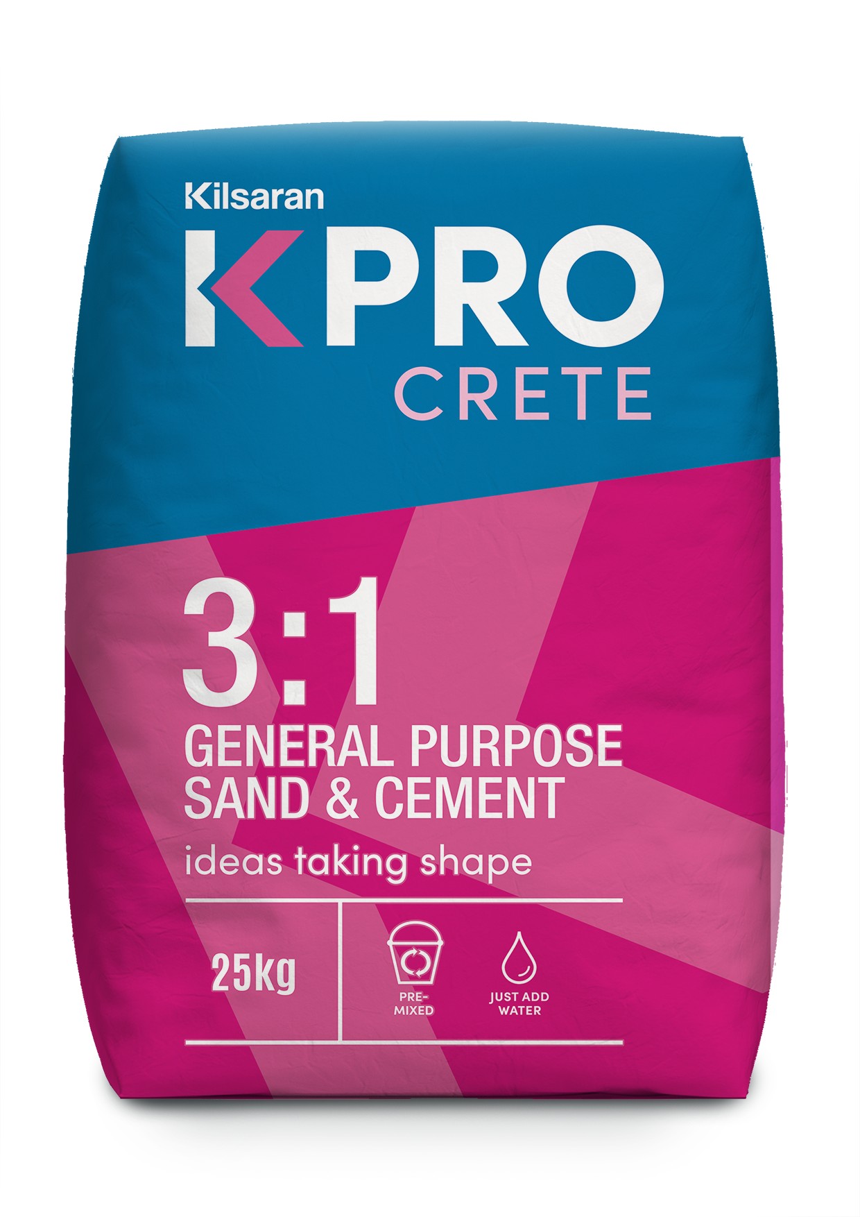 Kilsaran KPRO Crete 3:1 - Sand & Cement 25kg