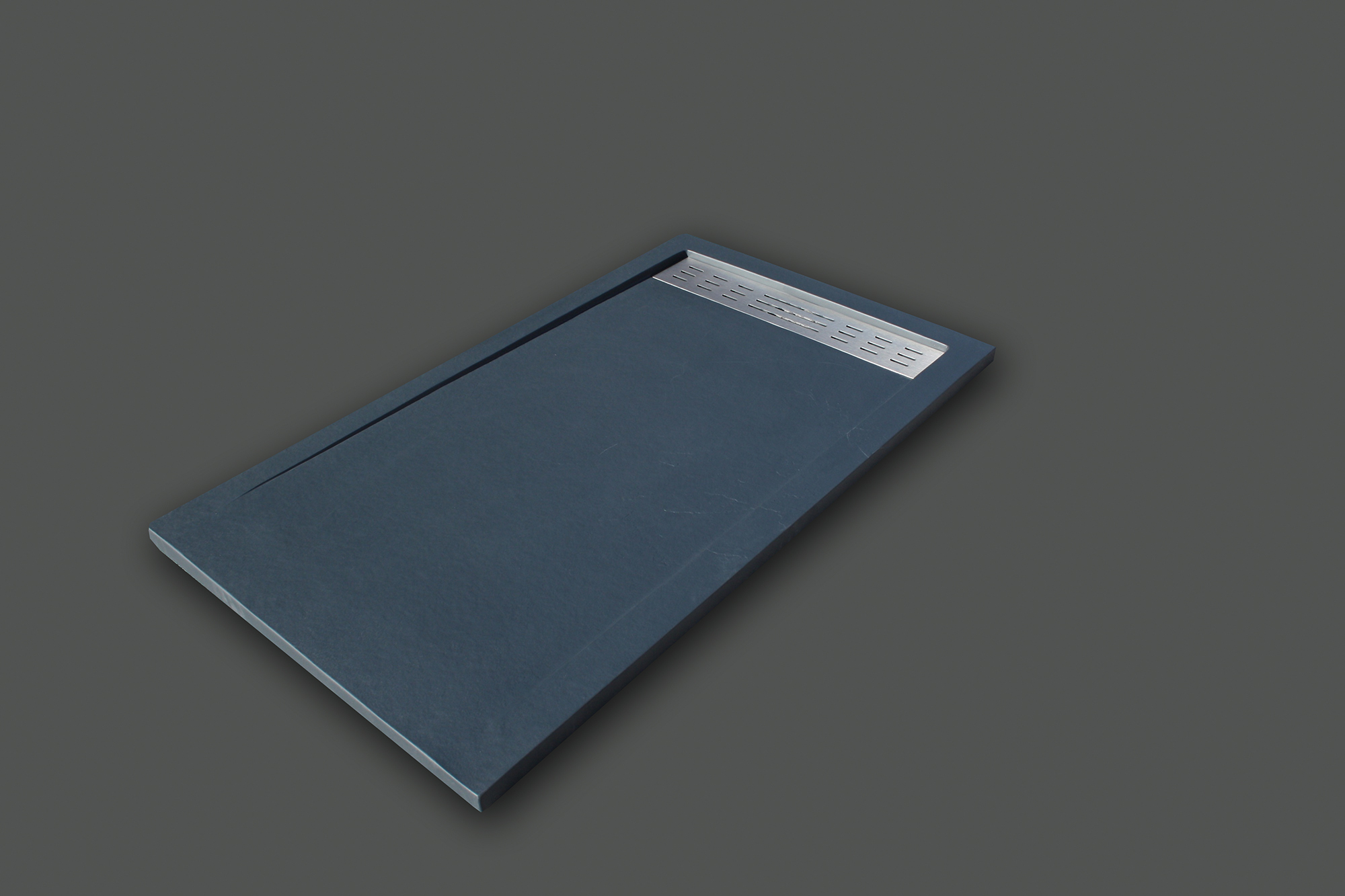 Gemstone Black Rect Tray 1600 x 800mm Linear Waste Gemstone