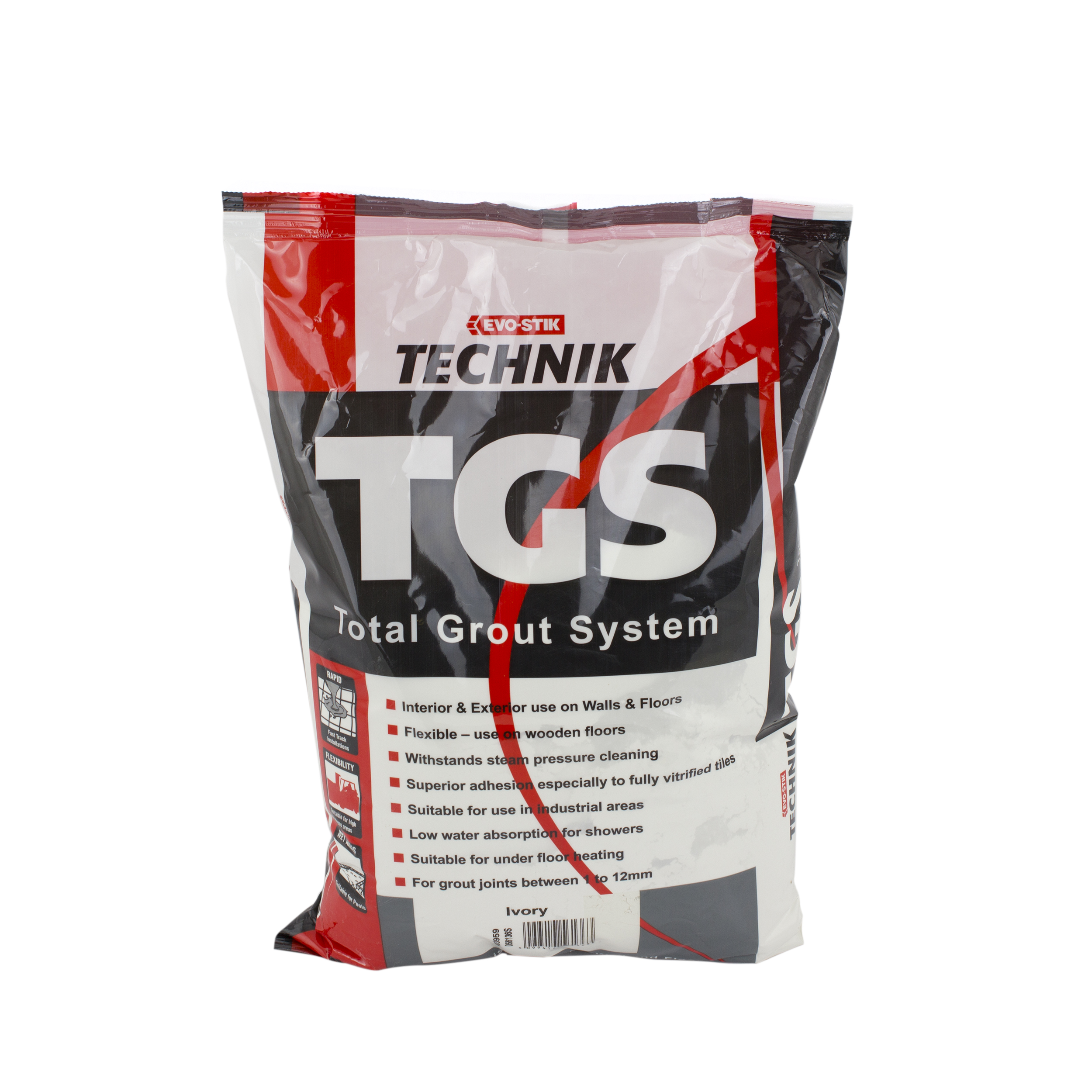 Evo-Stik Technik TGS Tile Grout Ivory - 5kg