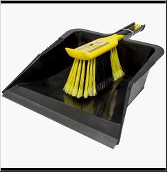 Rhino Bulldozer Heavy Duty Dustpan And Brush Set