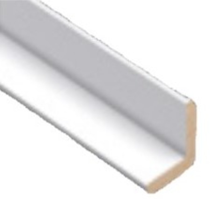 22mm Primed White Square Angle