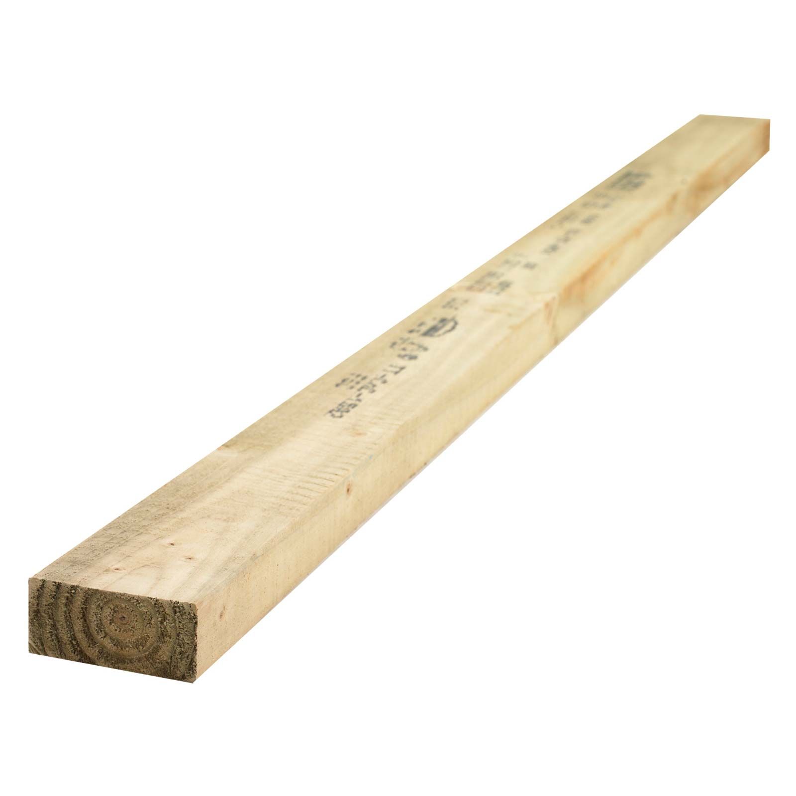 White Deal Rough Timber - 225mm x 75mm x 4.8m ( 9 x 3 Inches)