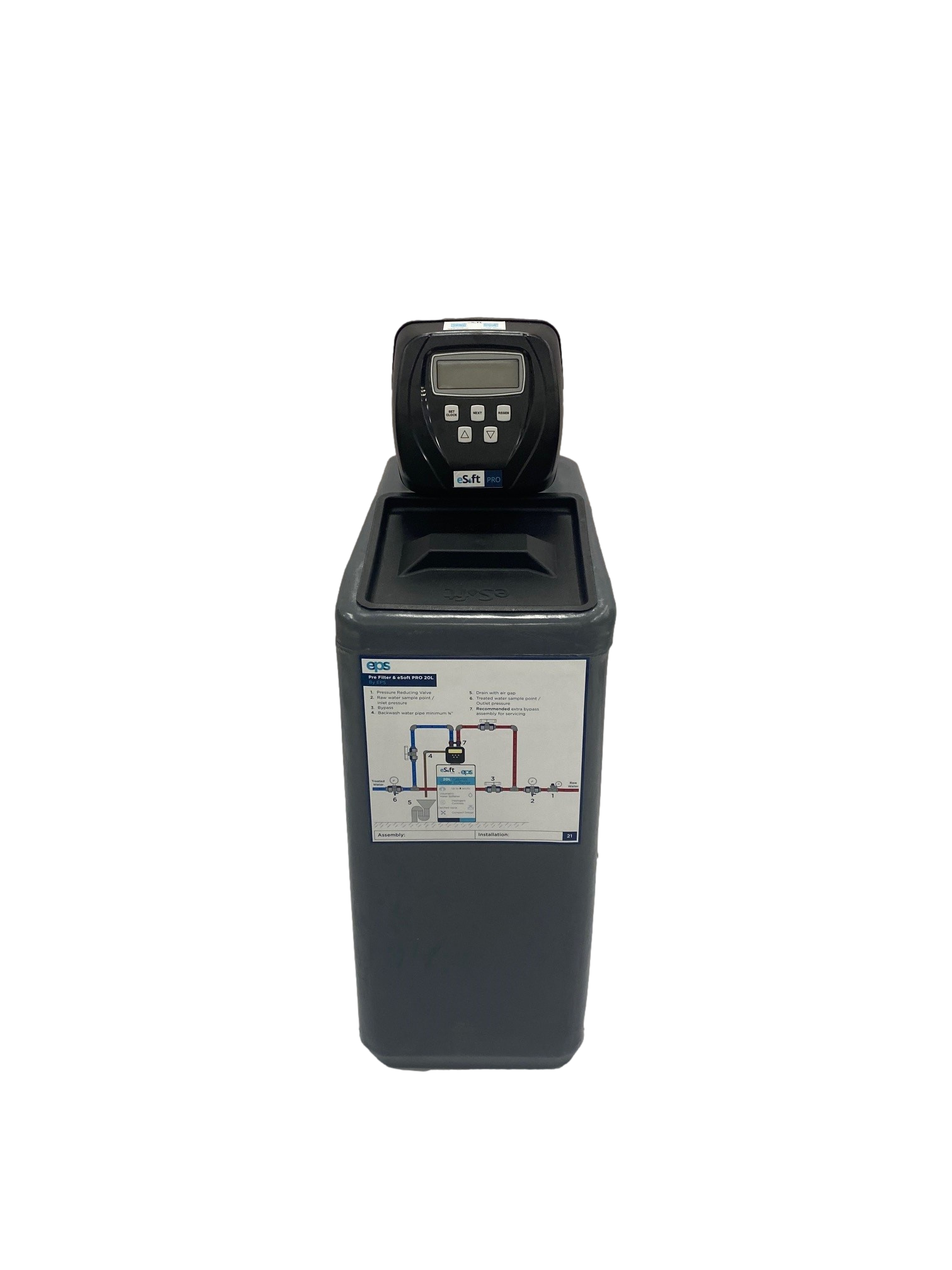 EPS Water Softener Esoft Pro 20lt (Clack)