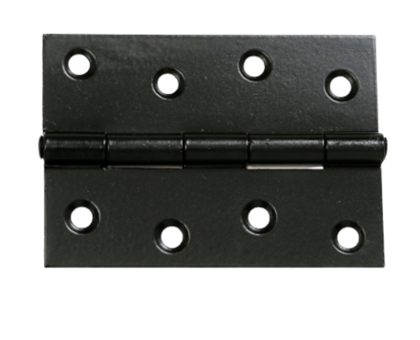 Phoenix Butt Hinge Black Finish – 4" 100mm (Pair)