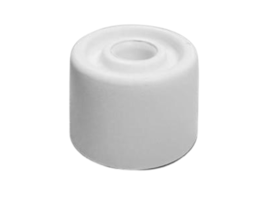 Door Stop Plastic White (2)