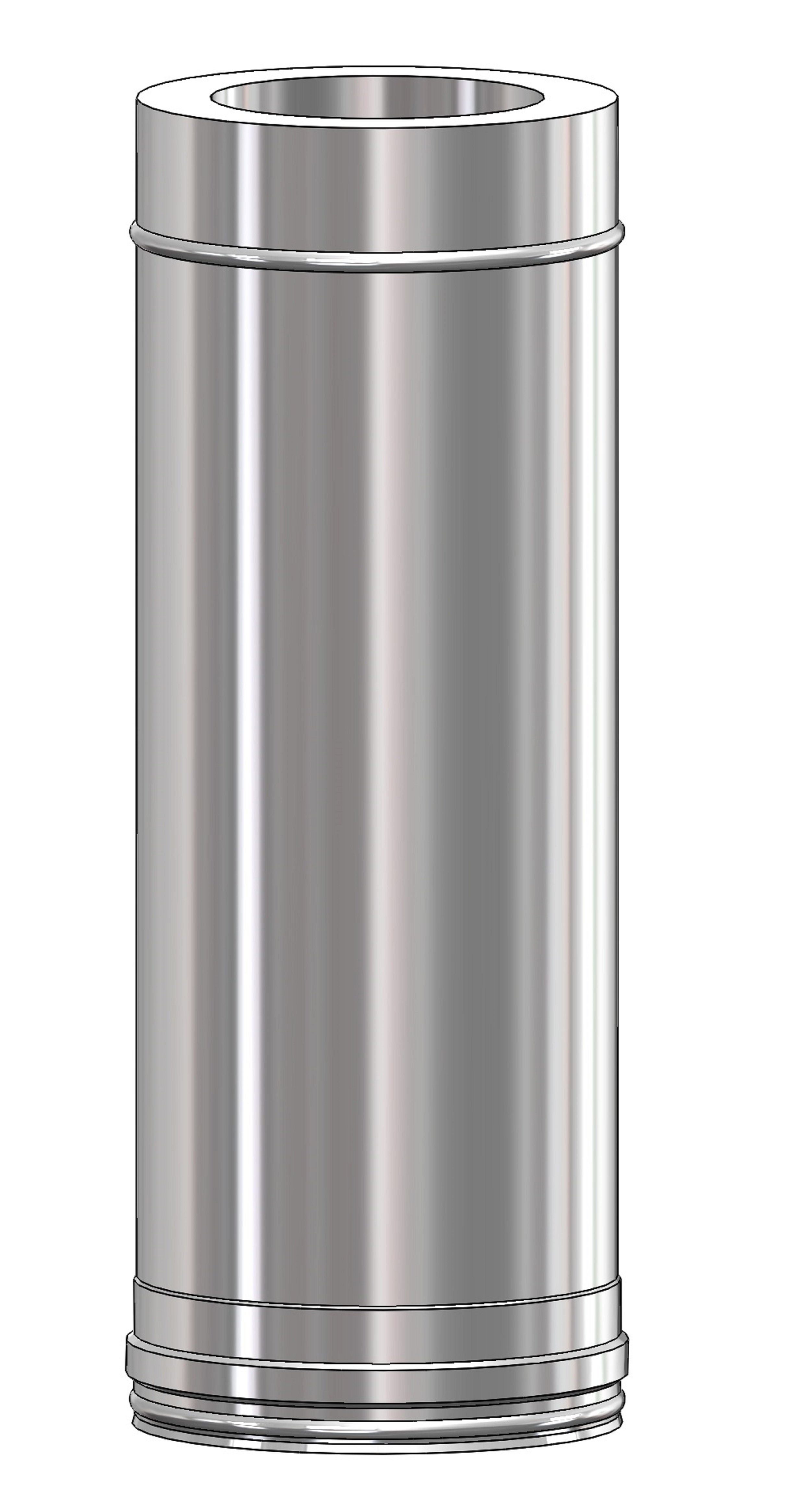 Twin Wall Insulated Flue 200 x 250mm