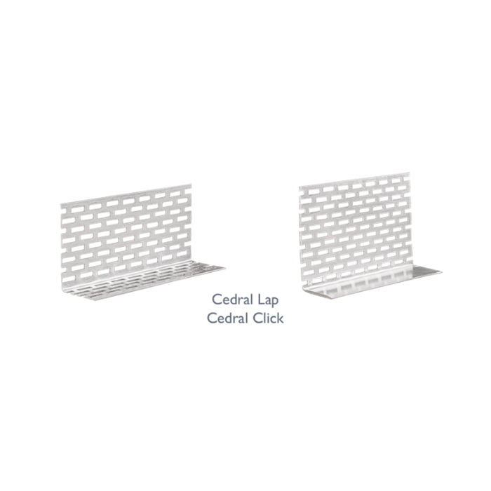 Cedral Perforated Cavity Closure 50mm x 30mm x 2.5m