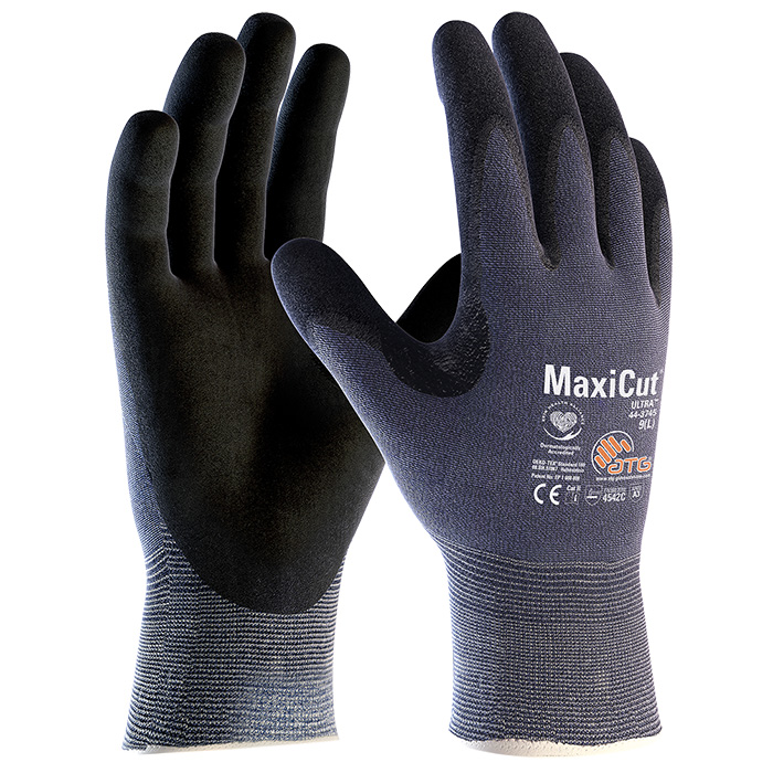 ATG Maxicut Ultra Cut Level 5 Palm Coated Grip Gloves - Size 10