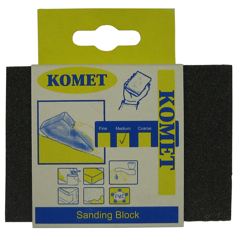 Keypoint Komet Medium Sanding Block P80 - 98mm x 68mm x 25mm