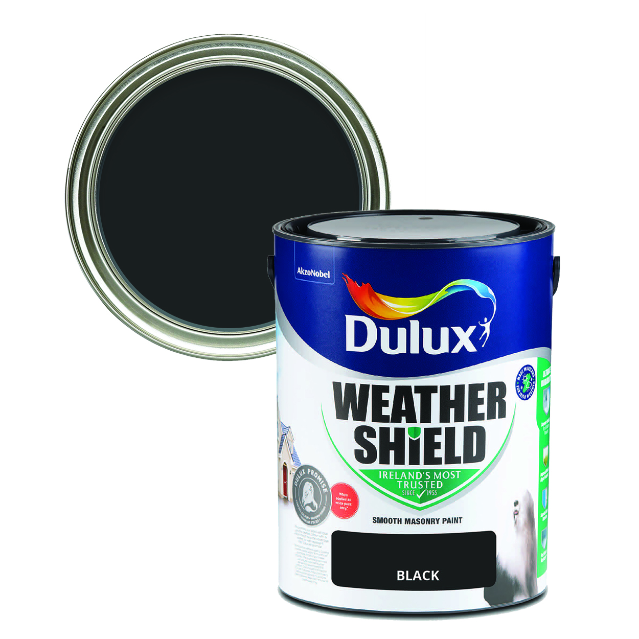 Dulux Weathershield Black 5l