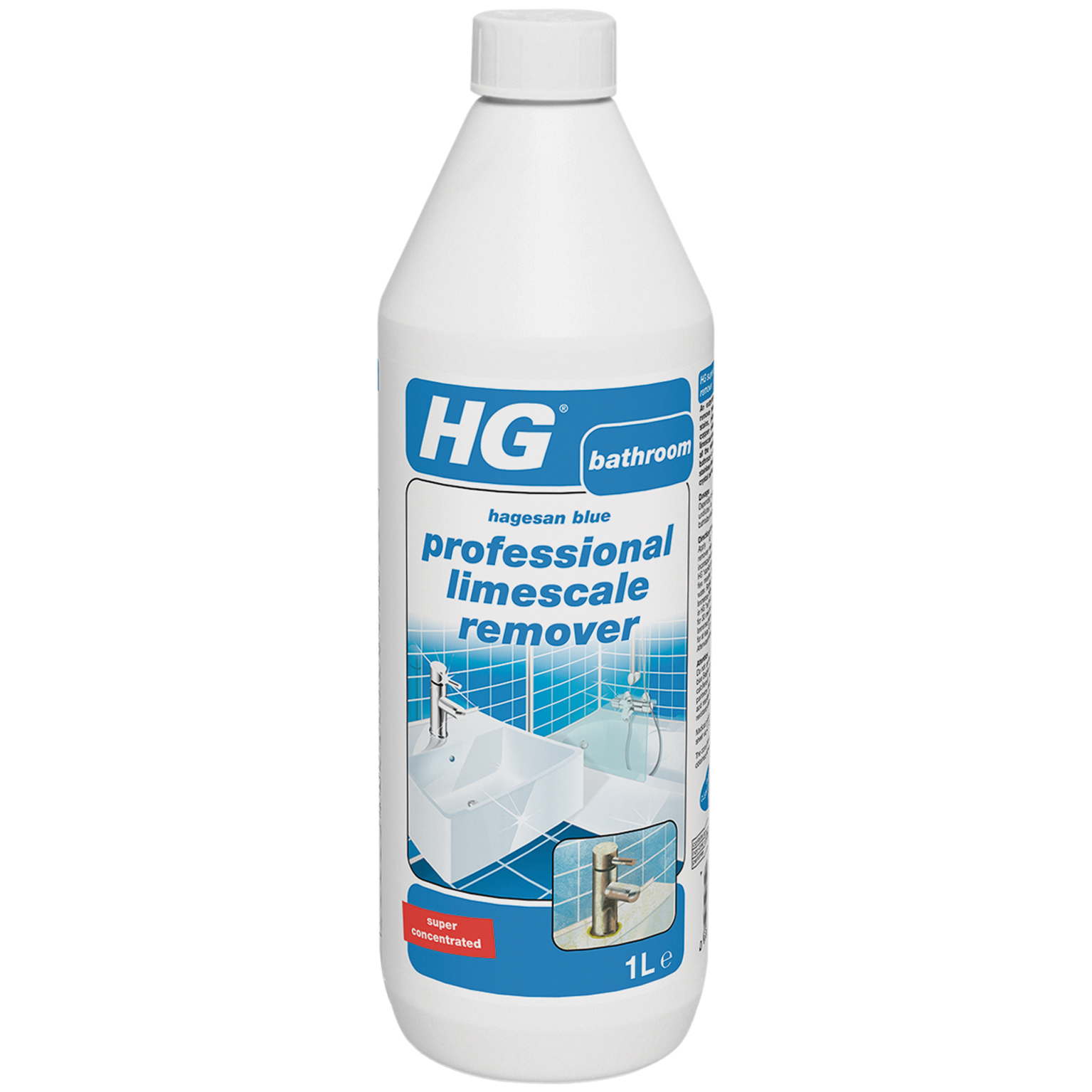 Heavy Gauge Professional Limescale Remover - Blue - 1 Litre