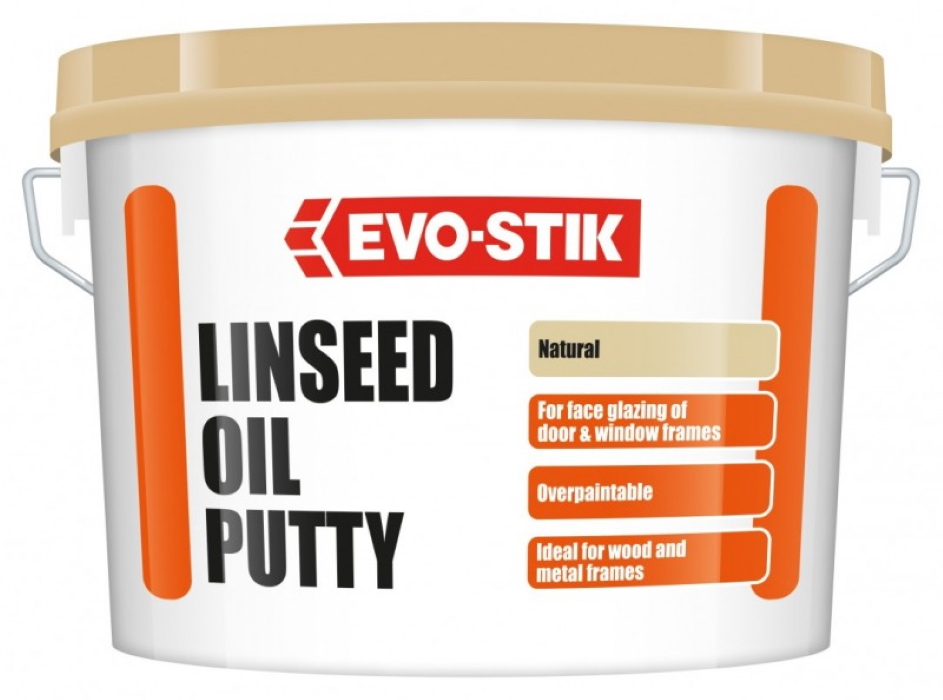 Evode White Linseed Oil Putty 5kg