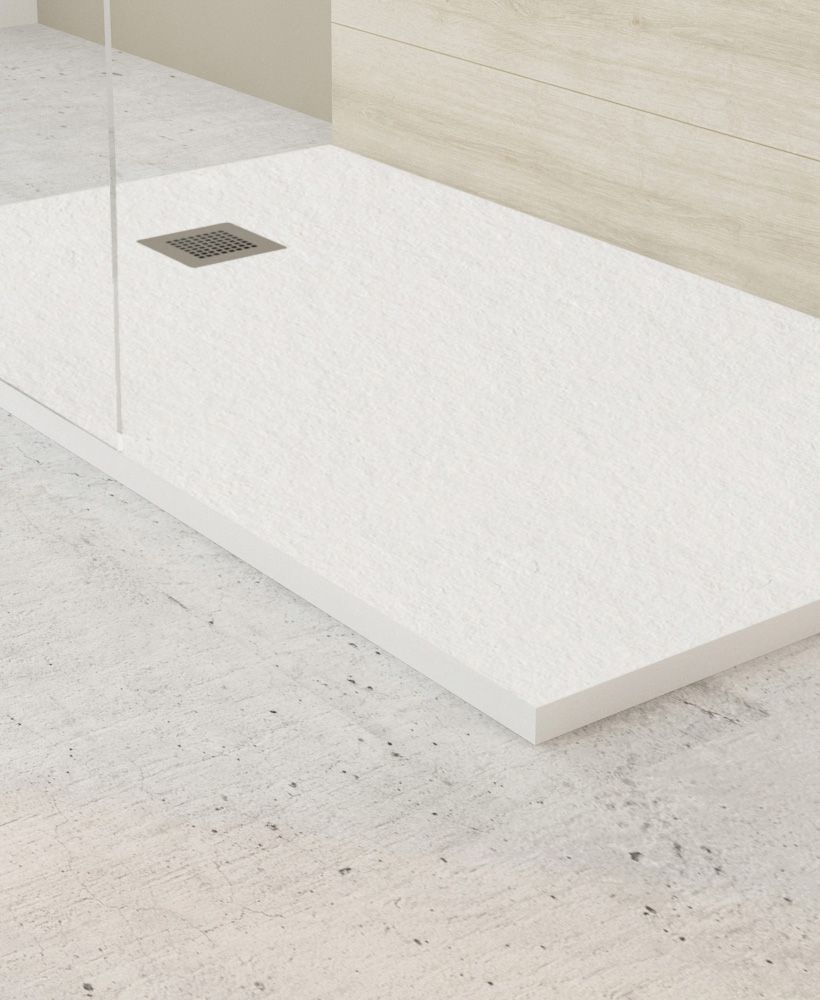 Slate White 1500 x 900 Shower Tray