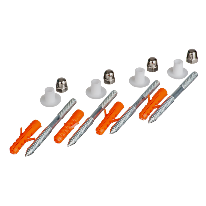 Plumb Centre WC Pan Fixing Set Stainless Steel