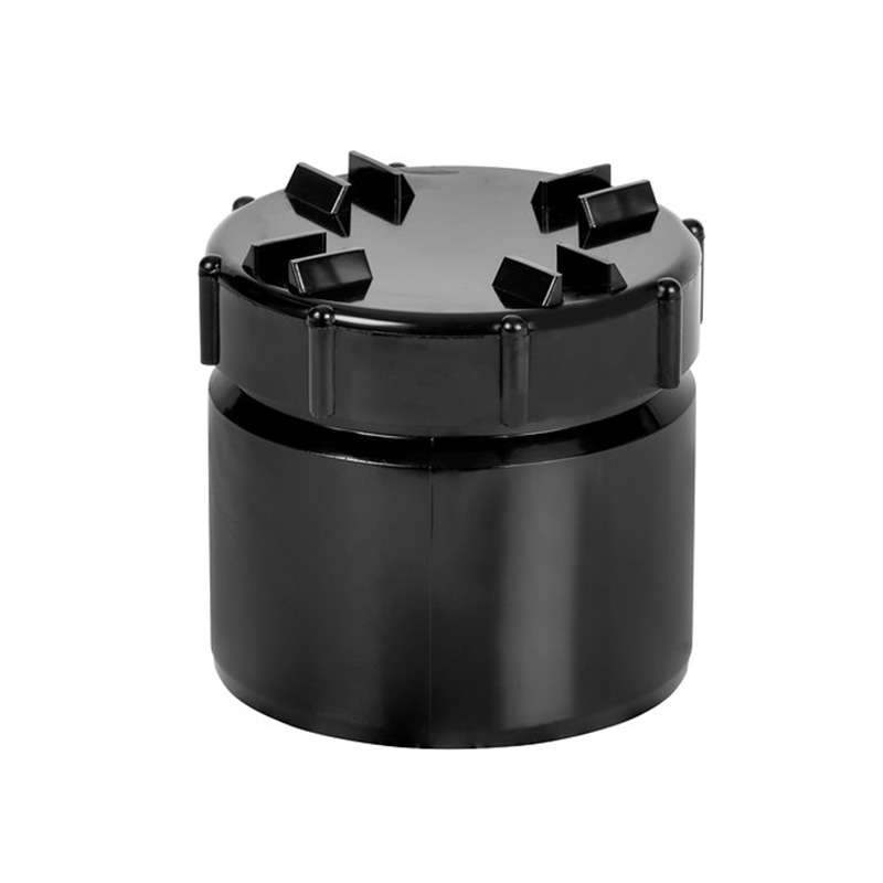 Mfp Black 110mm Soil Access Cap And Plug