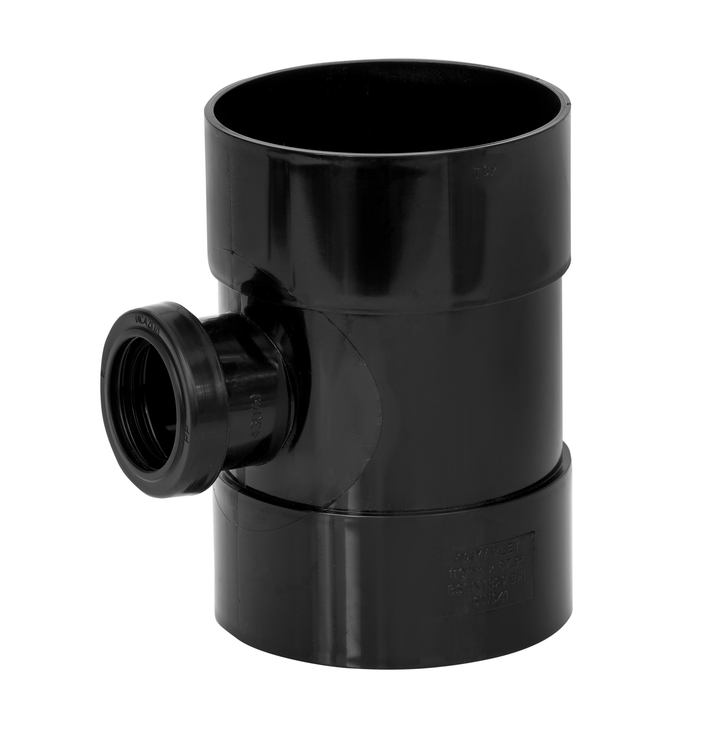 Marley 40mm Solvent Boss Soil Branch Sws41 Black