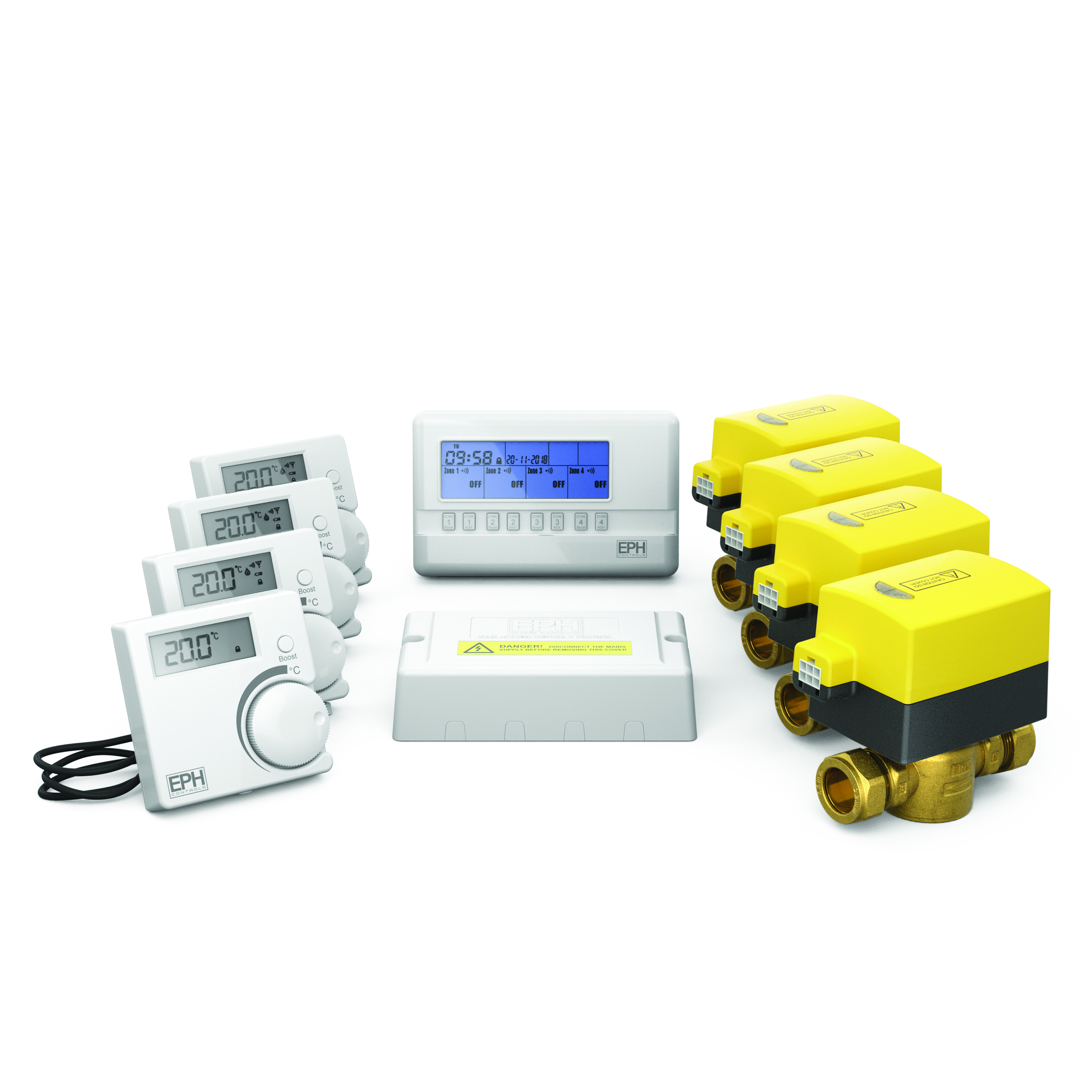 Eph Full Rf Control Pack 4 Zone Ember