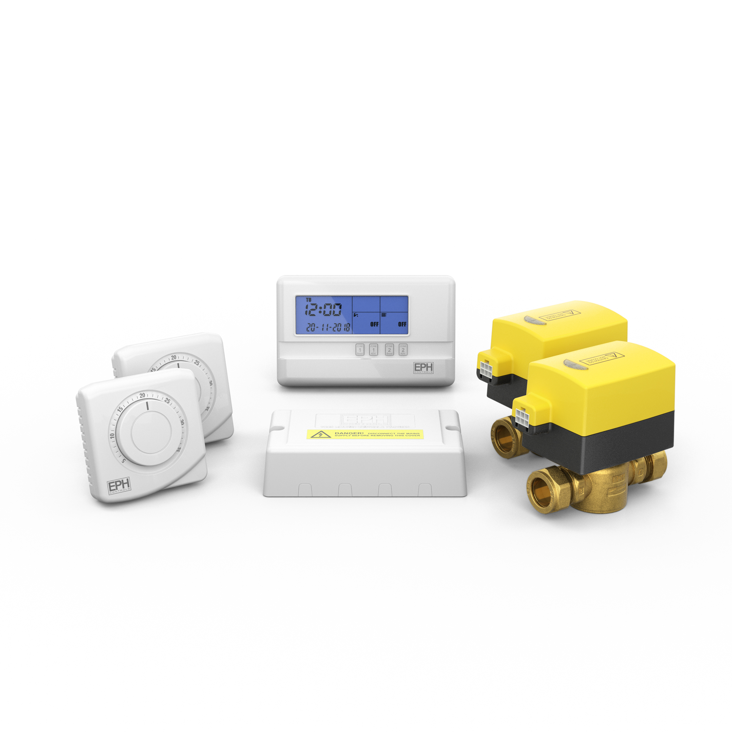 Eph 2 Zone Wired Combi Control Pack (Cm2 Stats)