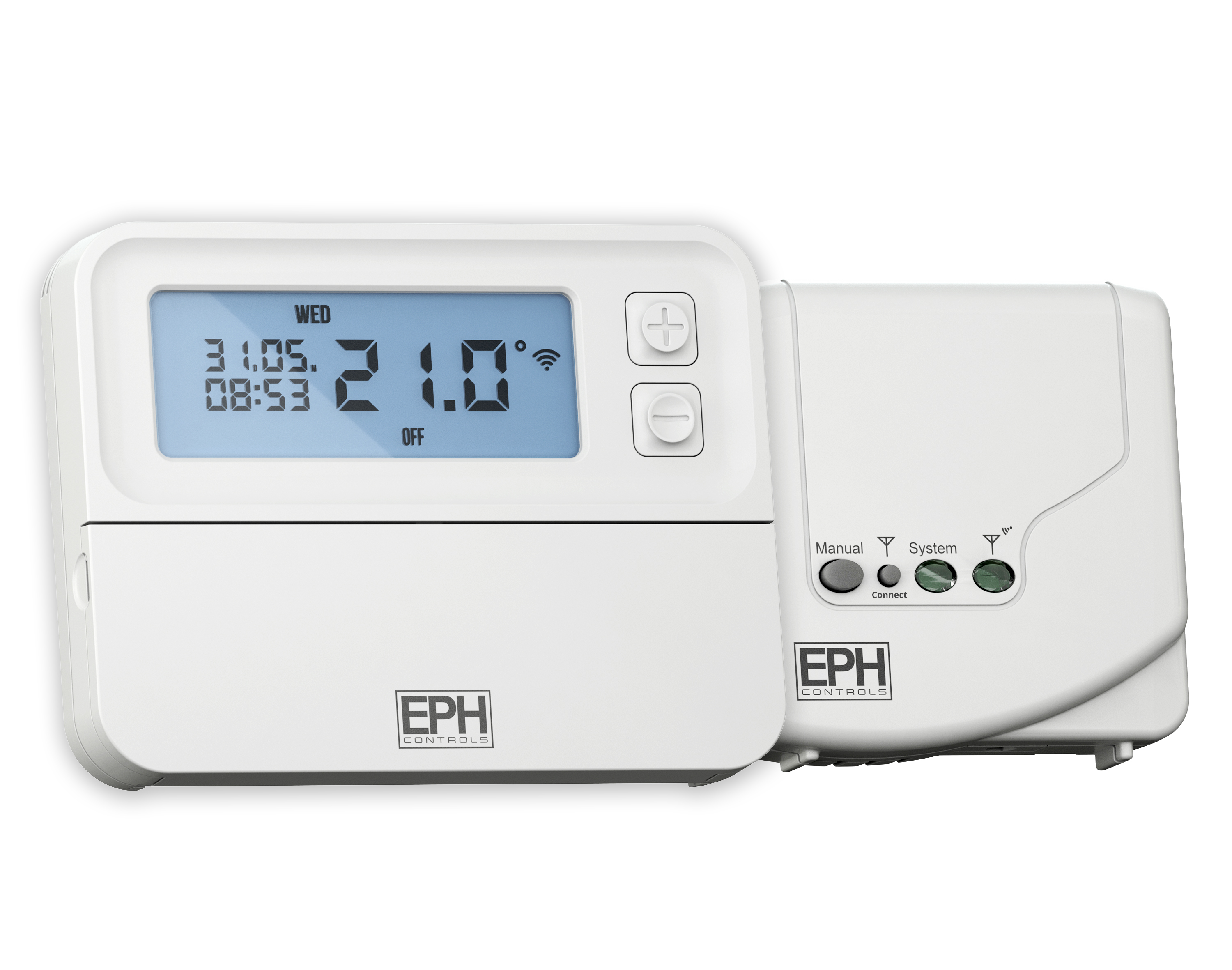 Eph Combi Pack 4 Rf Programmable Room Stat comes with Receiver