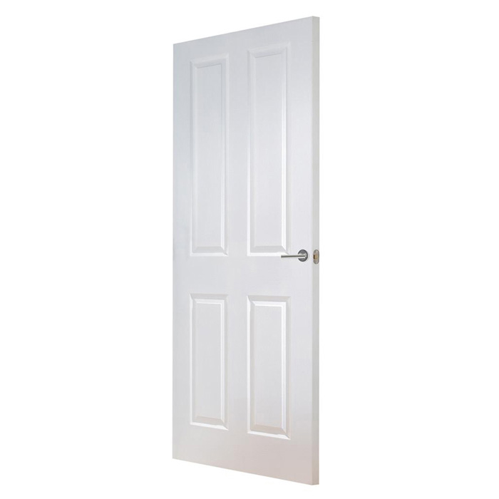 Indoors Shannon 4 Panel Regency Door - White - 78 Inch x 28 Inch ...