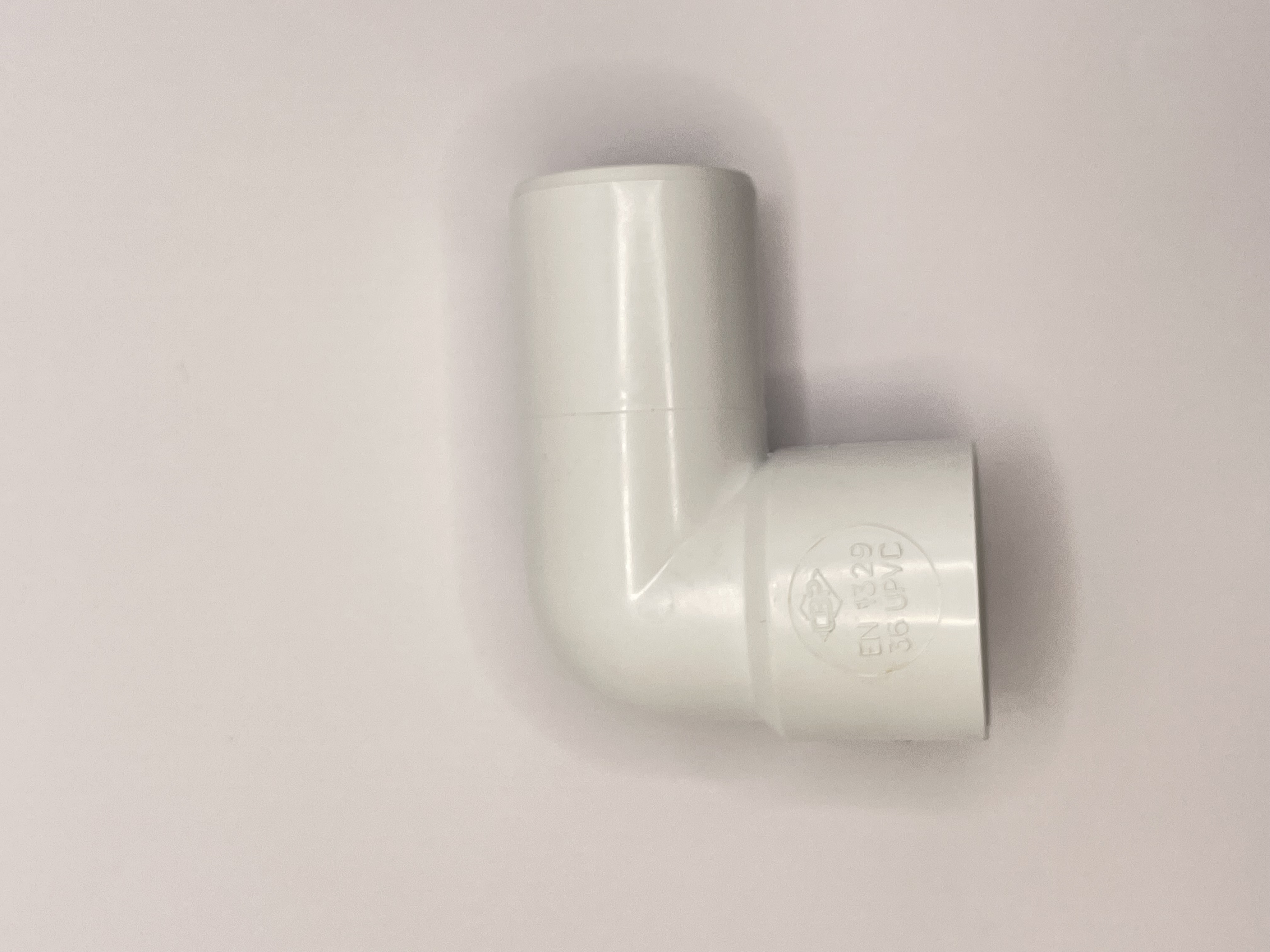 1 1/4" Spigot/Socket Waste Elbow 90deg