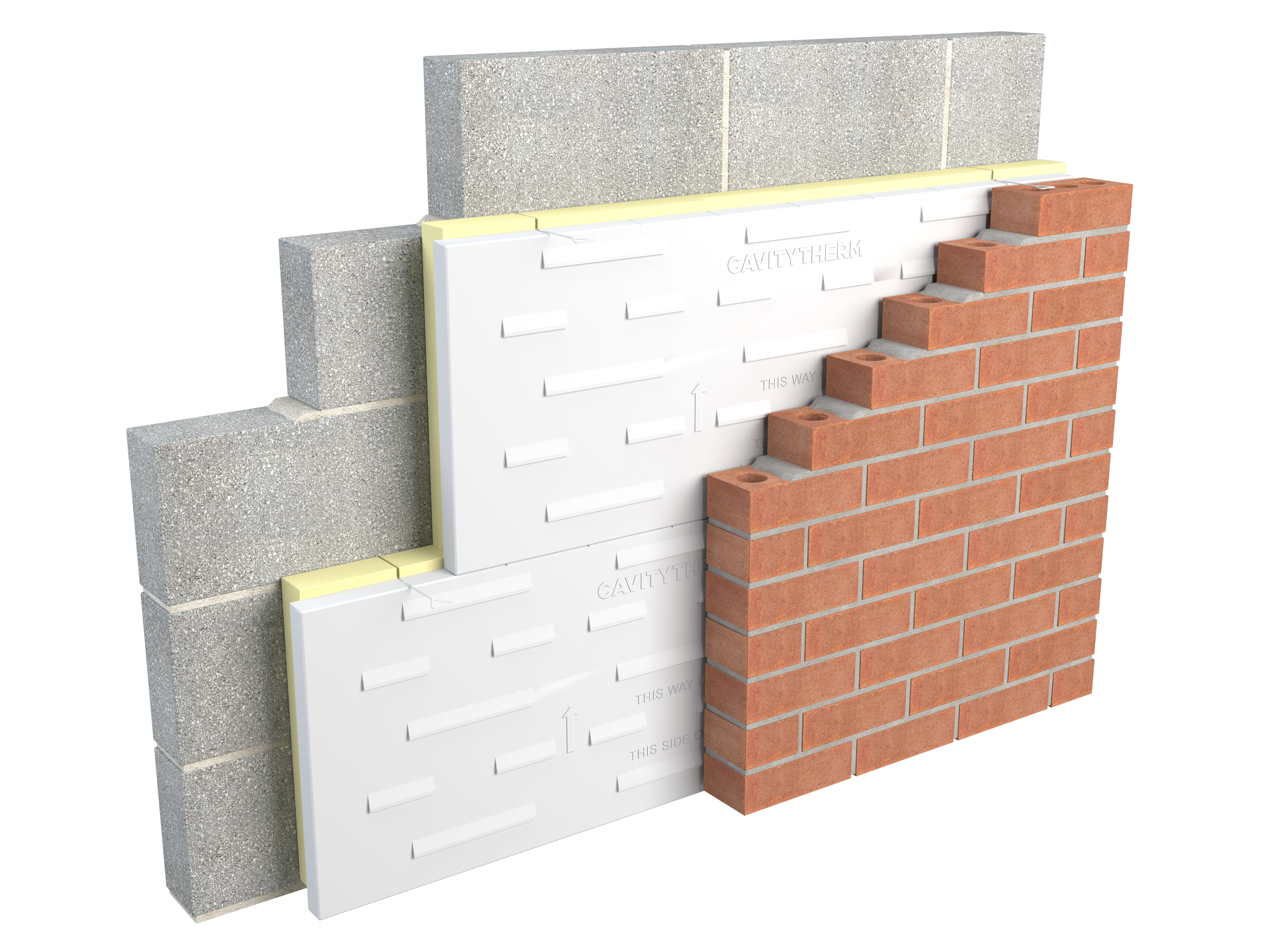 Cavity Therm Full Fill Wall Insulation - Covers - 2.16m2 Sheet Size ...