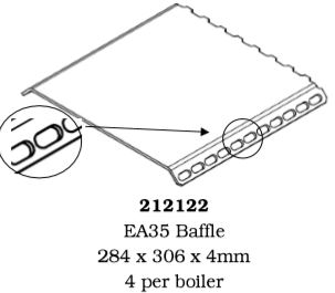Firebird C35 Baffle Set 4/pack