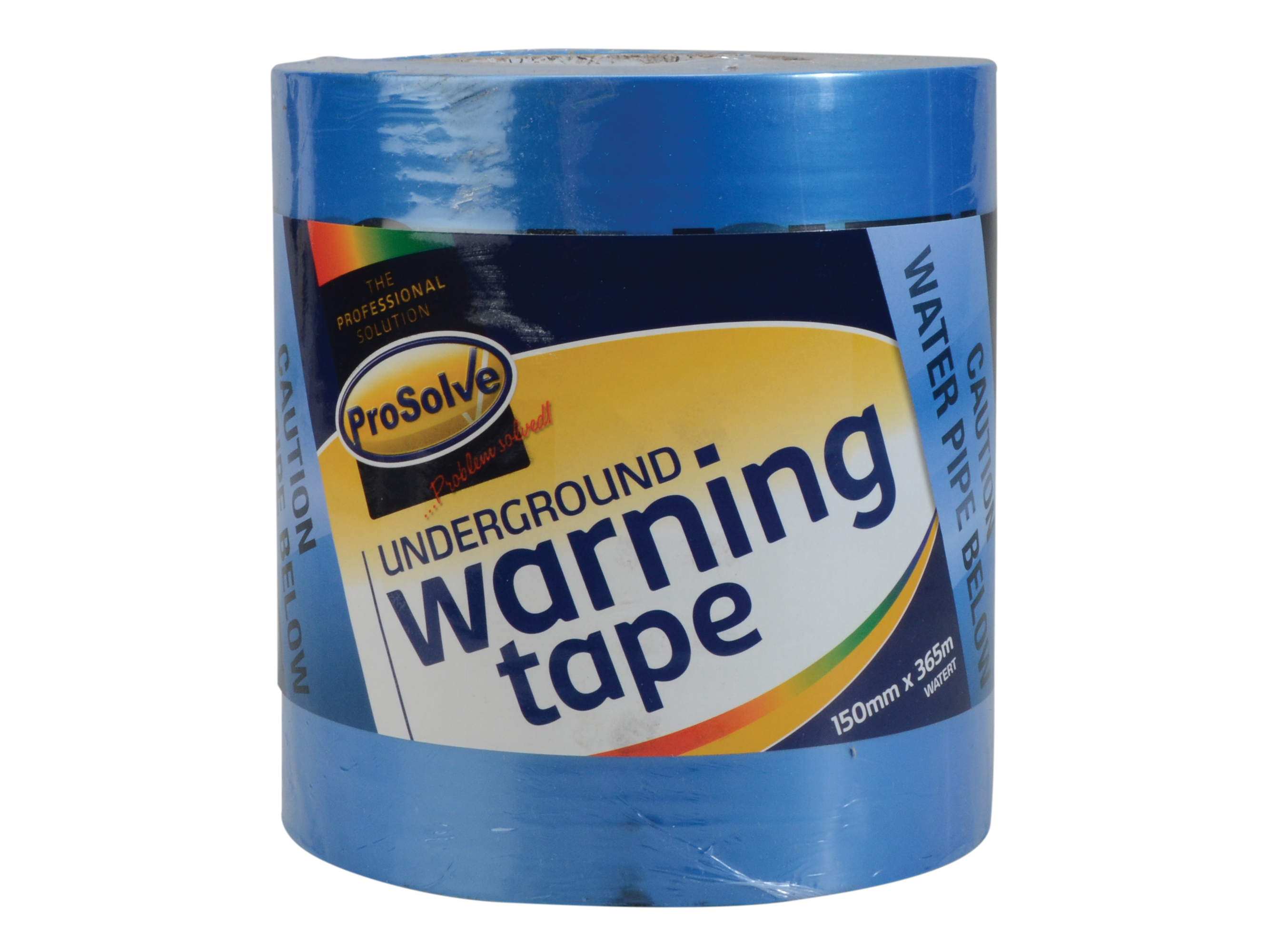 Underground Warning Tape - Water Pipe Below - 150mm x 365m