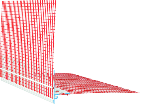 Baumit PVC Drip Bead 2.5m