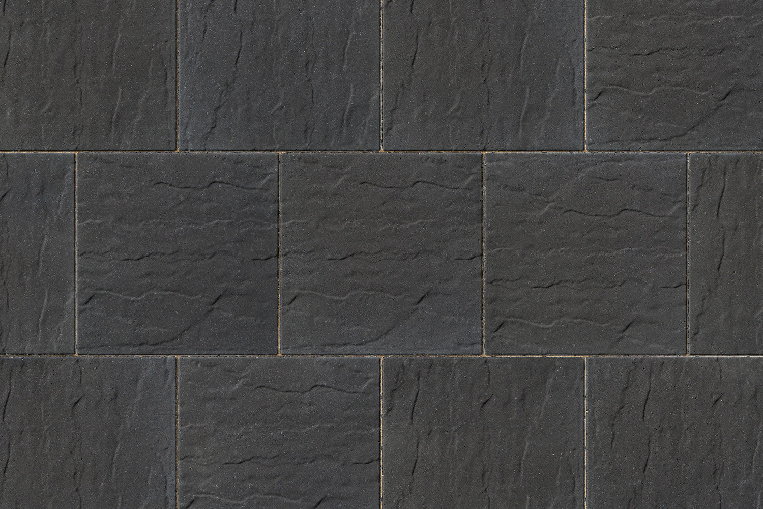 Kilsaran Cashel Charcoal Paving Slabs - 400mm x 400mm x 40mm