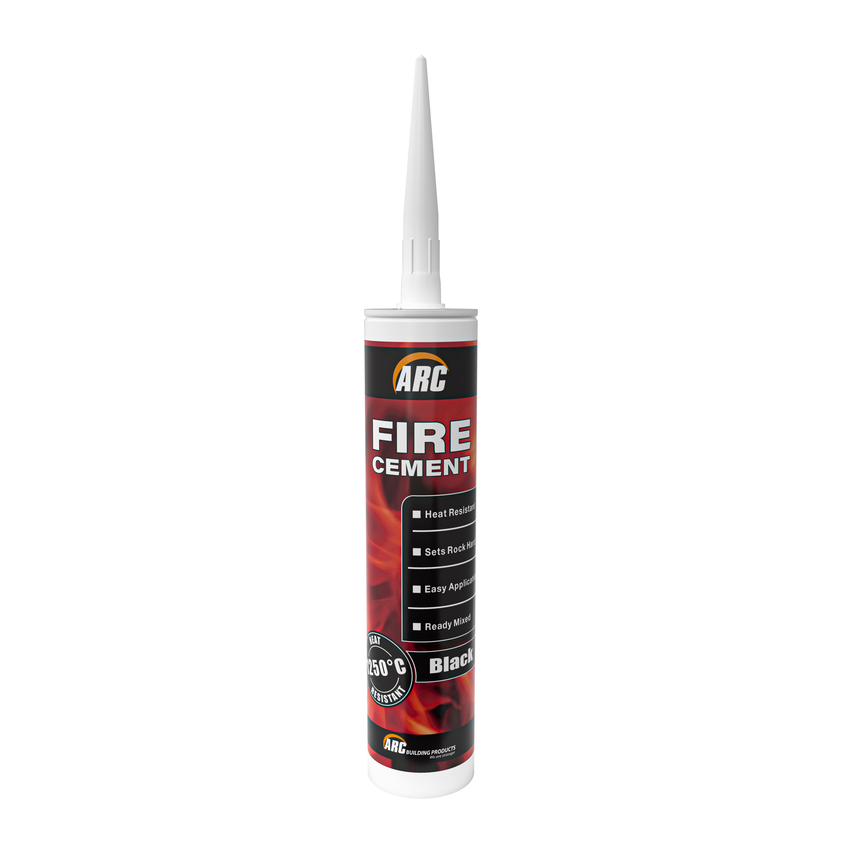 ARC Fire Cement Cartridge 300ml Black