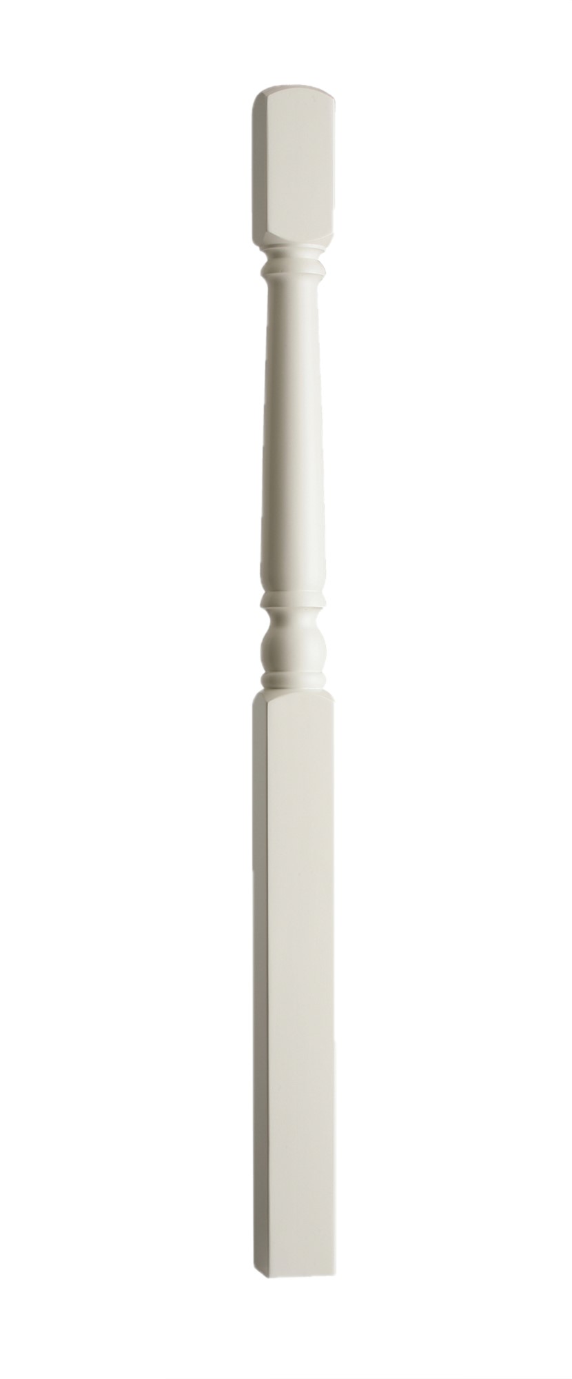 Classic Newel Post - Primed White 1500 x 91 x 91