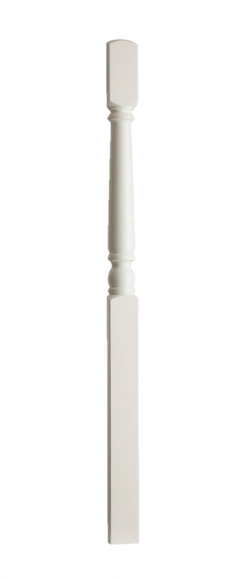 Classic Half Newel Post - Primed White 1500 x 91 x 41