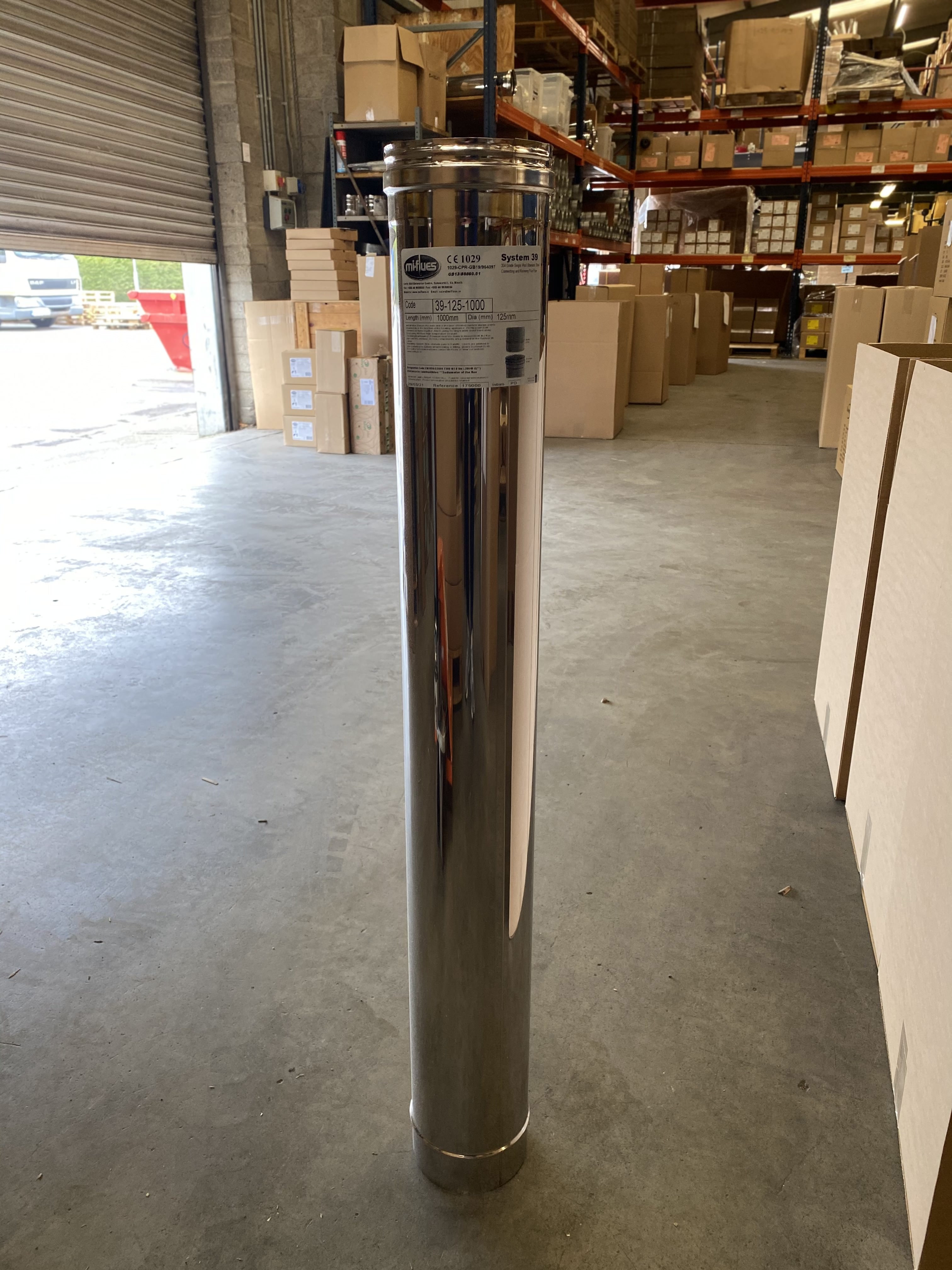 System 39 S/W 304 Oil/Gas 125 x 1000mm Length