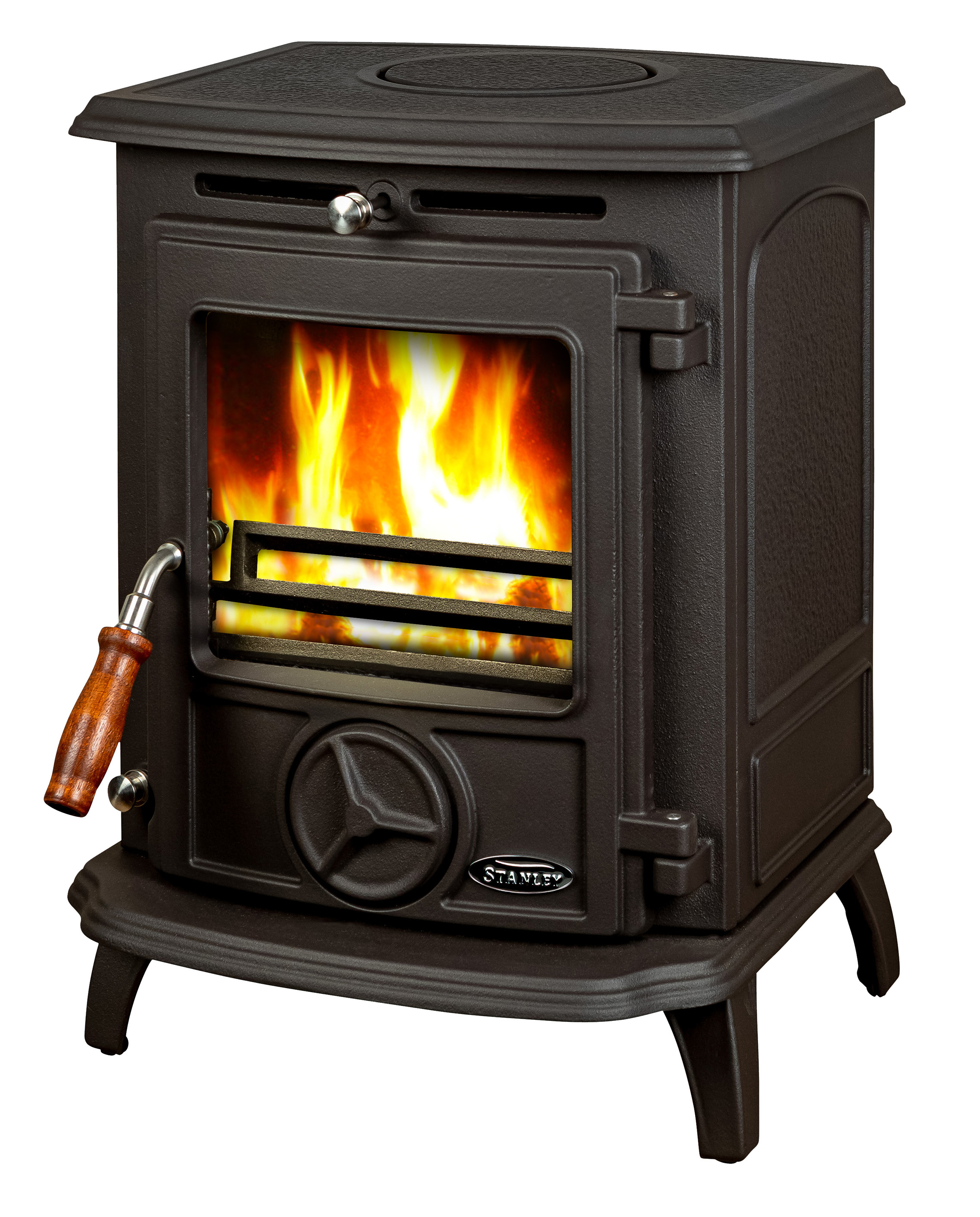 Waterford Stanley Oisin Eco Multi Fuel Seno Stove - Matt Black