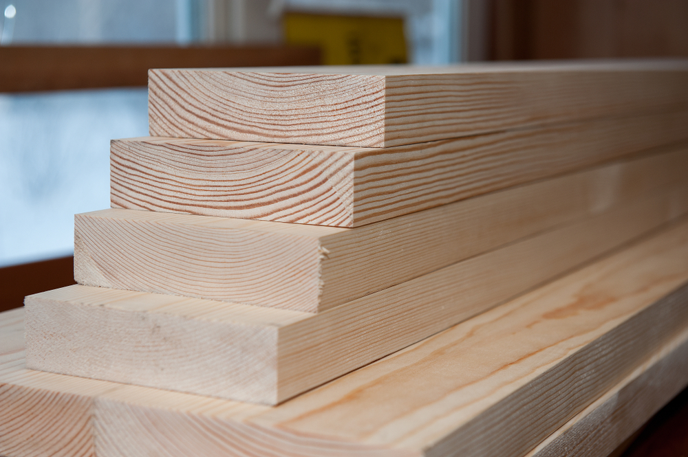 White Deal PAO Planed Timber - 150m x 35mm x 5.1m ( 6 X 1 Inches Approx)