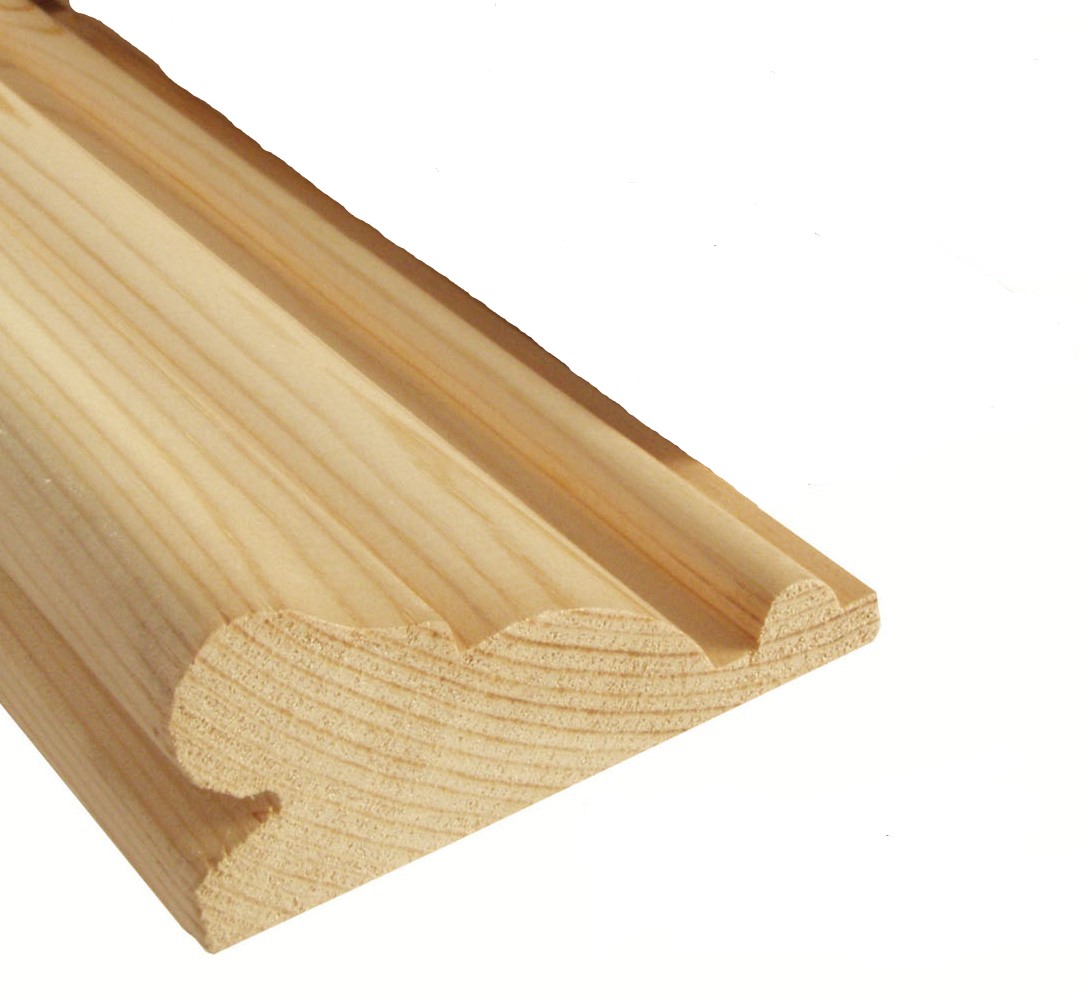 8' x 3" Picture Rail Moulding Red Deal