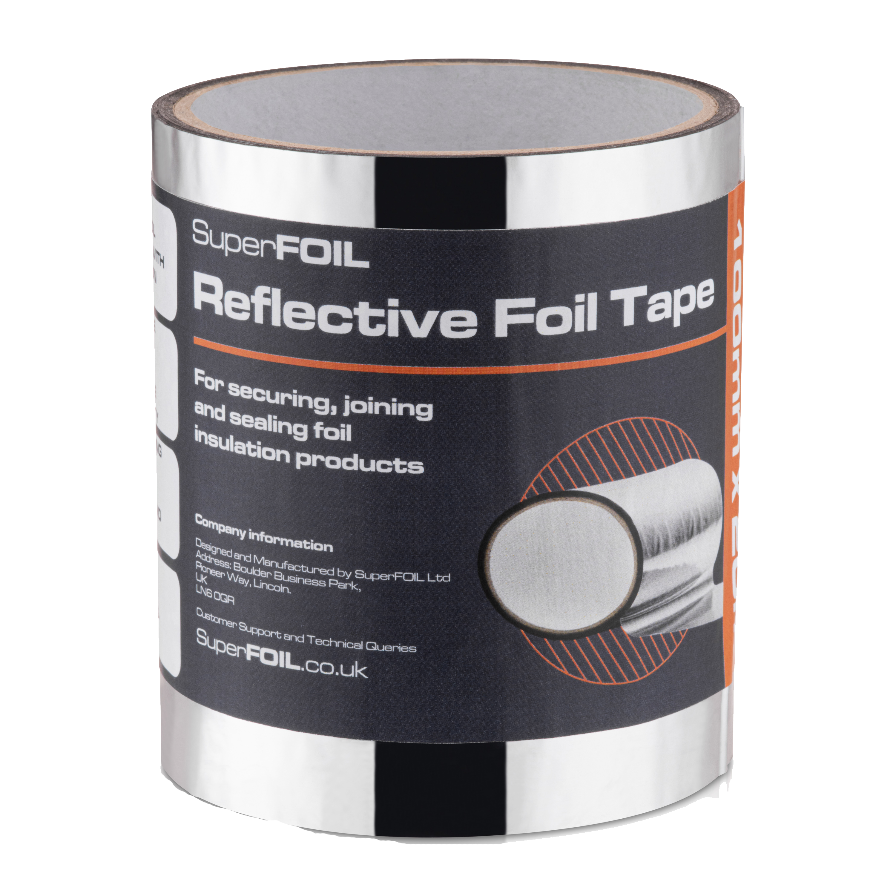 Superfoil Standard Reflective Foil Tape - (20m) - 100mm x 20m