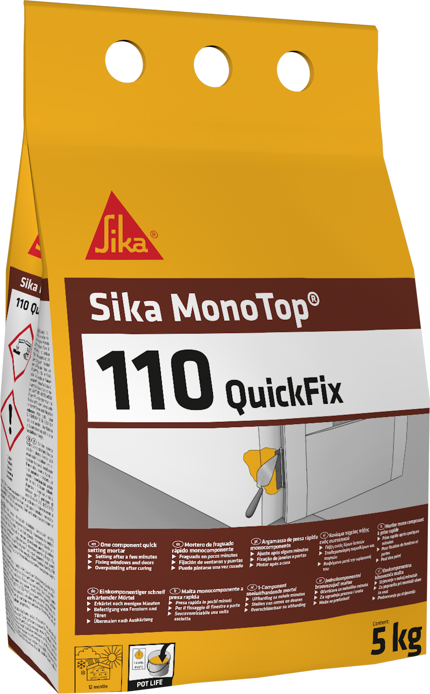 Sika MonoTop -110 QuickFix Ready-to-Use Mortar - 5kg