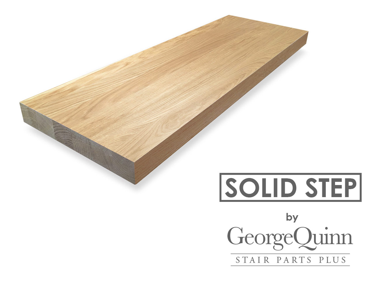 European Oak Solid Step 1000 x 44 x 285