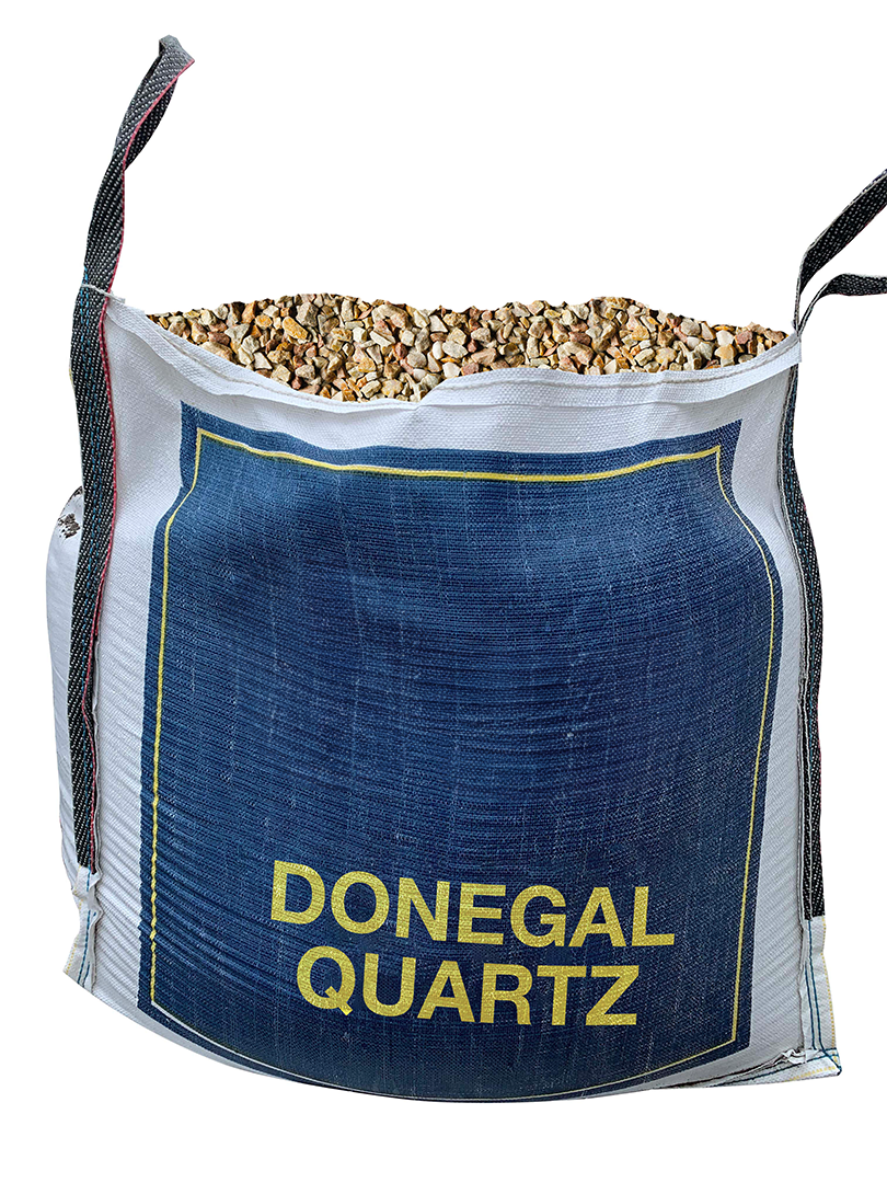 Kilsaran Donegal Quartz Decorative Stone - Tonne Bag Approx 1000kg