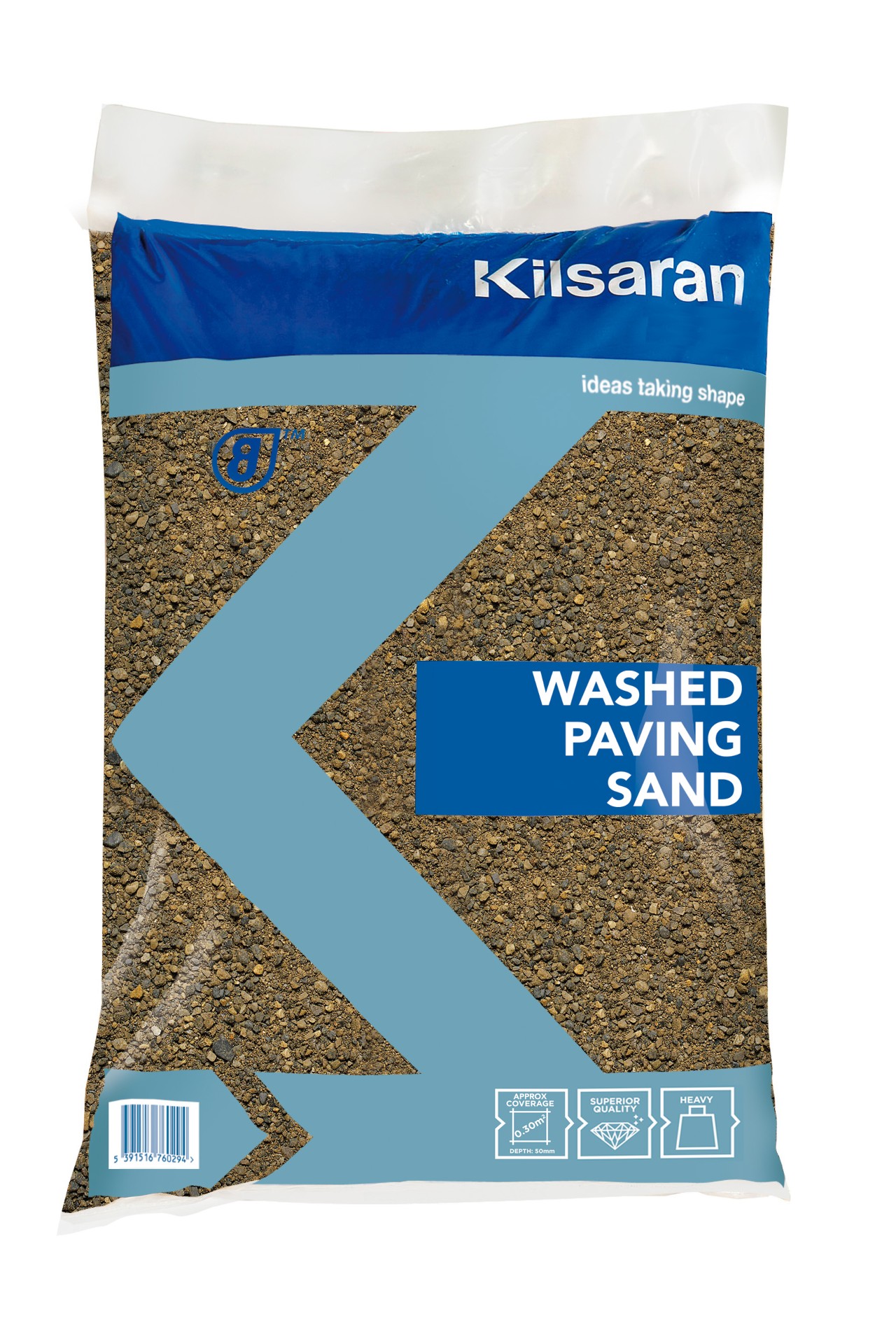 Kilsaran Washed Paving Sand - Small Bag Approx 25kg