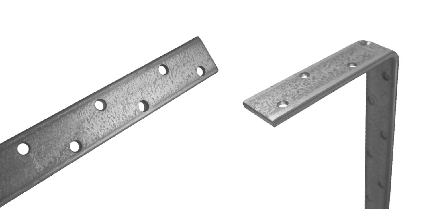 Standard Restraining Strap 900 x 2.5mm Bent 100mm