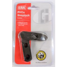 Era Brown Keyless Window Snaplock Visi