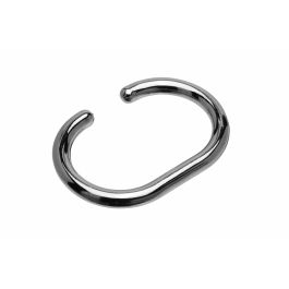 C Shape Curtain Ring - Chrome