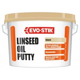 Evode White Linseed Oil Putty 5kg