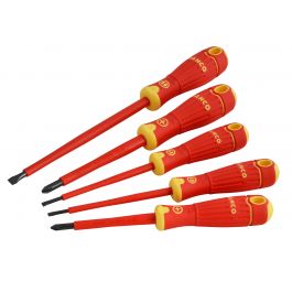 Bahco Vde Fit Screwdriver Set 5 Piece Bab220015